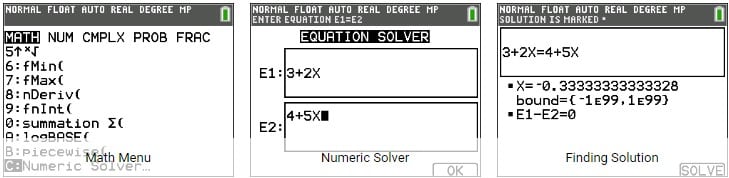 How To Solve System Of Equations On Ti 84 Plus Ce Captions Hunter